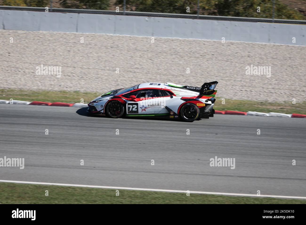 1 October 2022 Lamborghini Huracán Super Trofeo Evo competing in Super ...