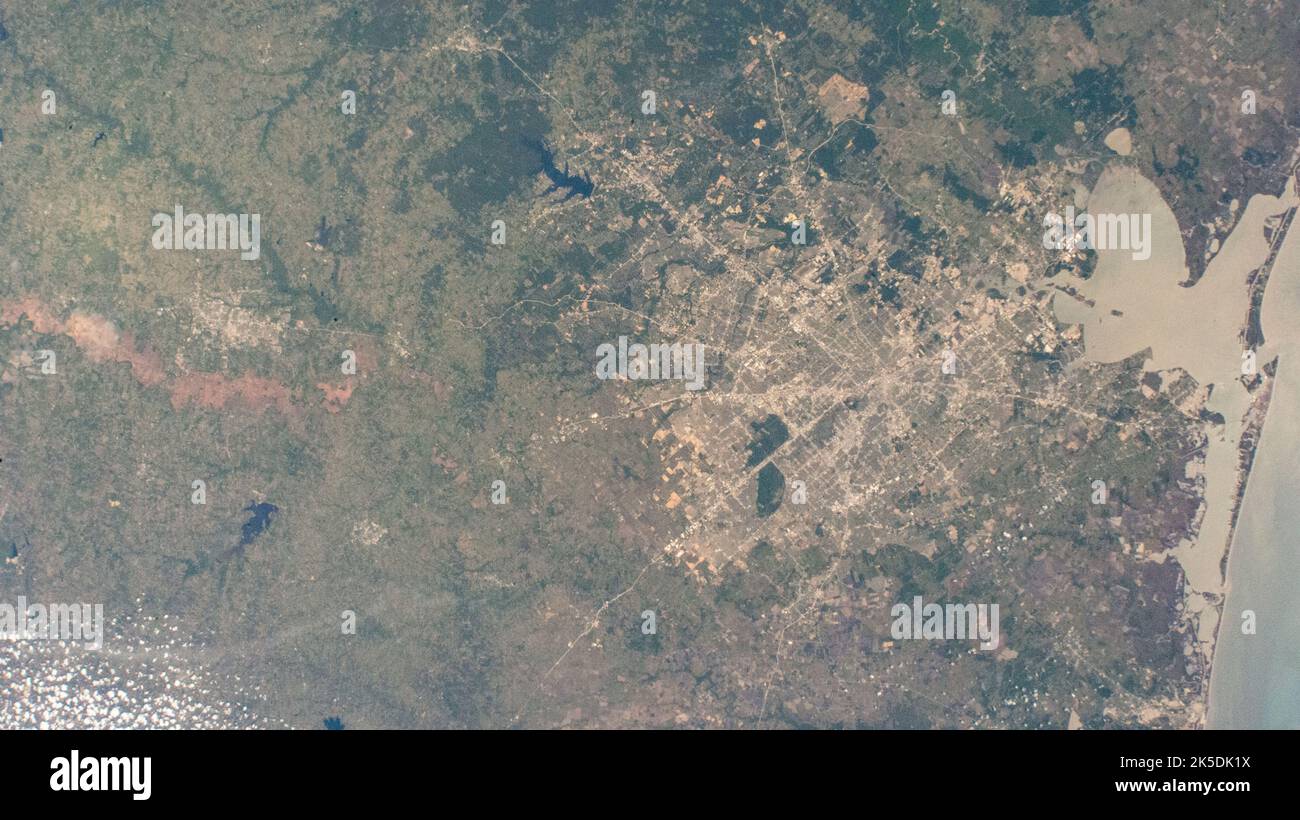 Houston, Texas (home of NASA's Johnson Space Center) and its ...