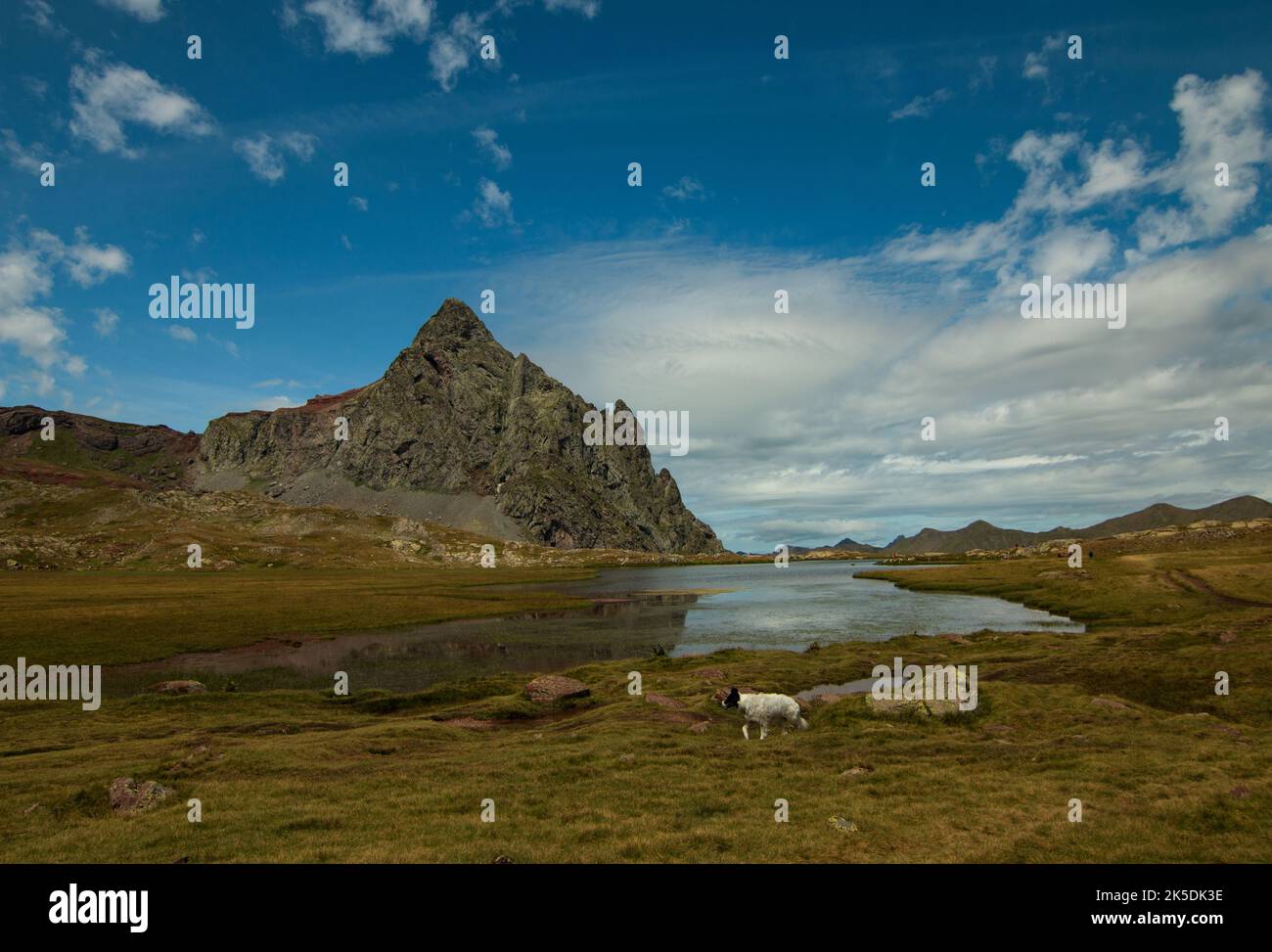 ibones anayet of Aragones Pyriness in Spain Stock Photo - Alamy