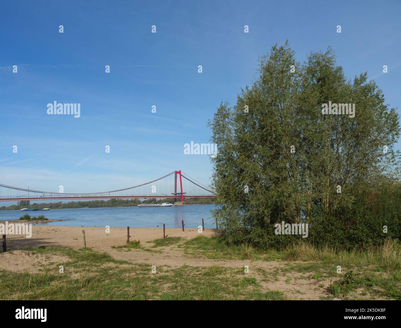 the city of Emmerich at the rhine river Stock Photo - Alamy