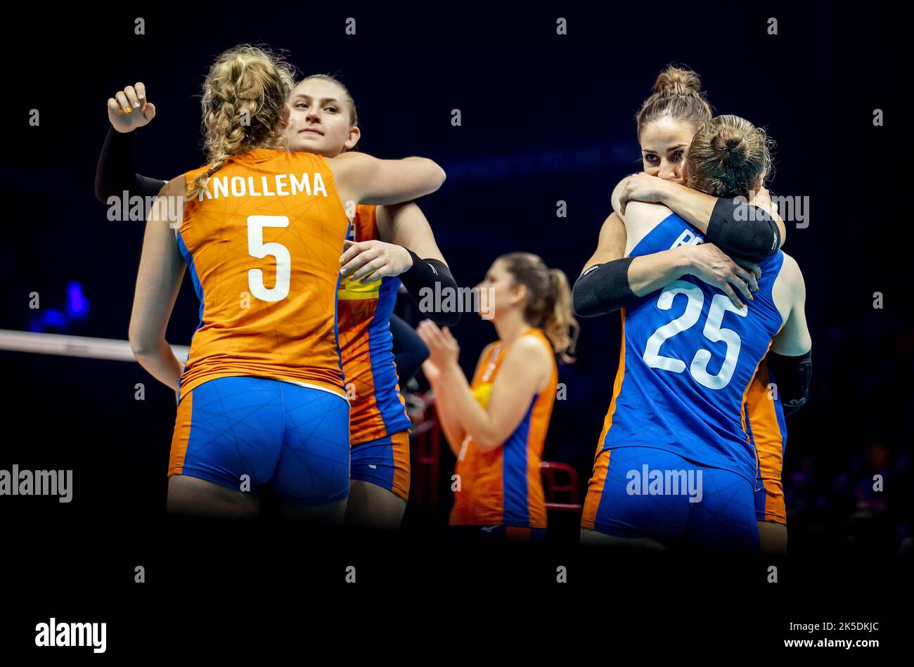 ROTTERDAM - Jolien Knollema, Elles Dambrink, Myrthe Schoot and Florien ...