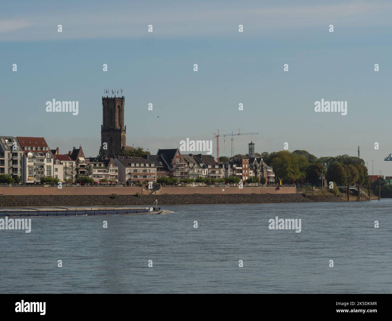 the city of Emmerich at the rhine river Stock Photo - Alamy