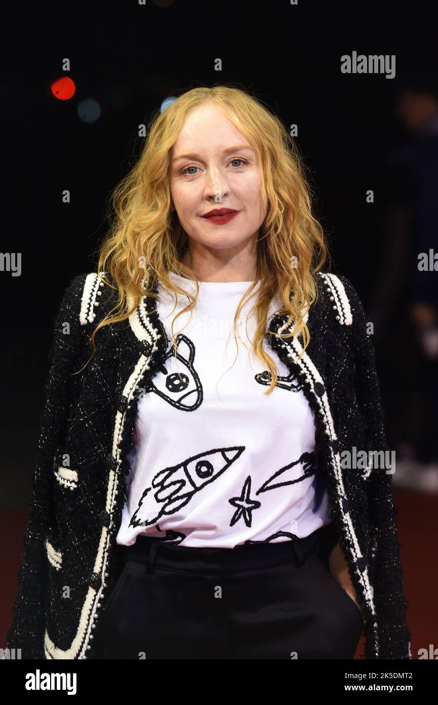 Munich, Germany. 07th Oct, 2022. Actress Brigitte Hobmeier shows up at ...