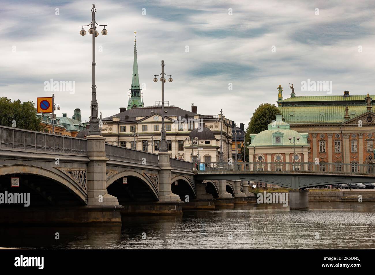 view of a bridge in stockholm Stock Photo - Alamy
