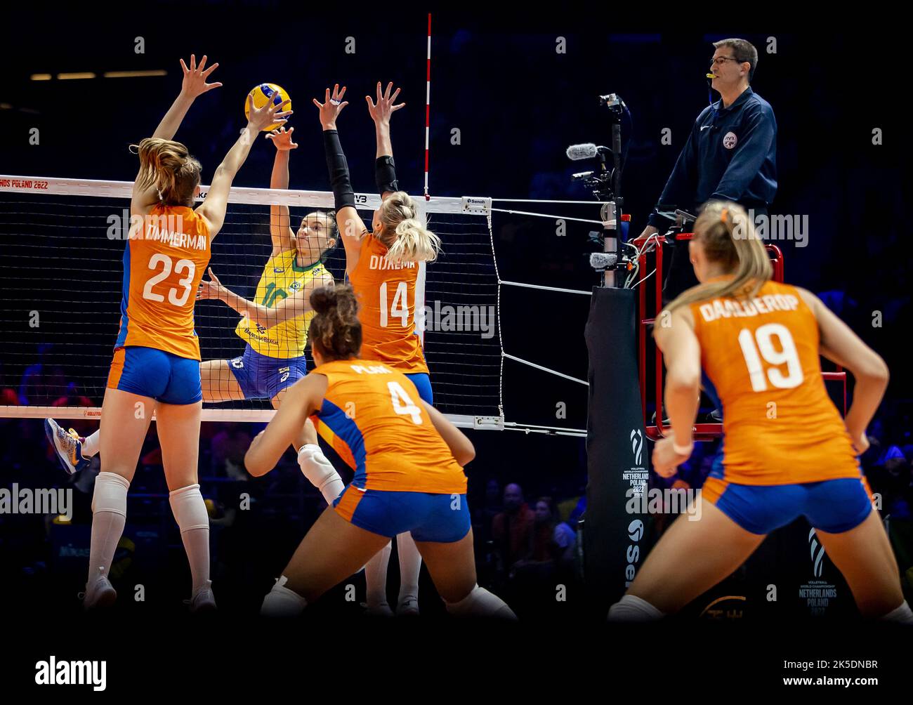 ROTTERDAM - Eline Timmerman, Celeste Plak, Laura Dijkema and Nika ...