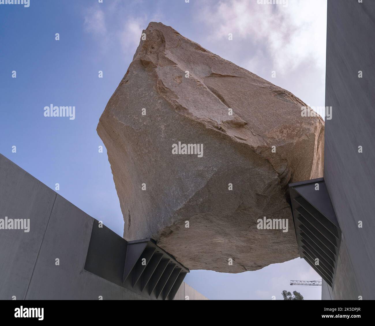 Los Angeles, CA, USA - October 6, 2022: The public art sculpture ...