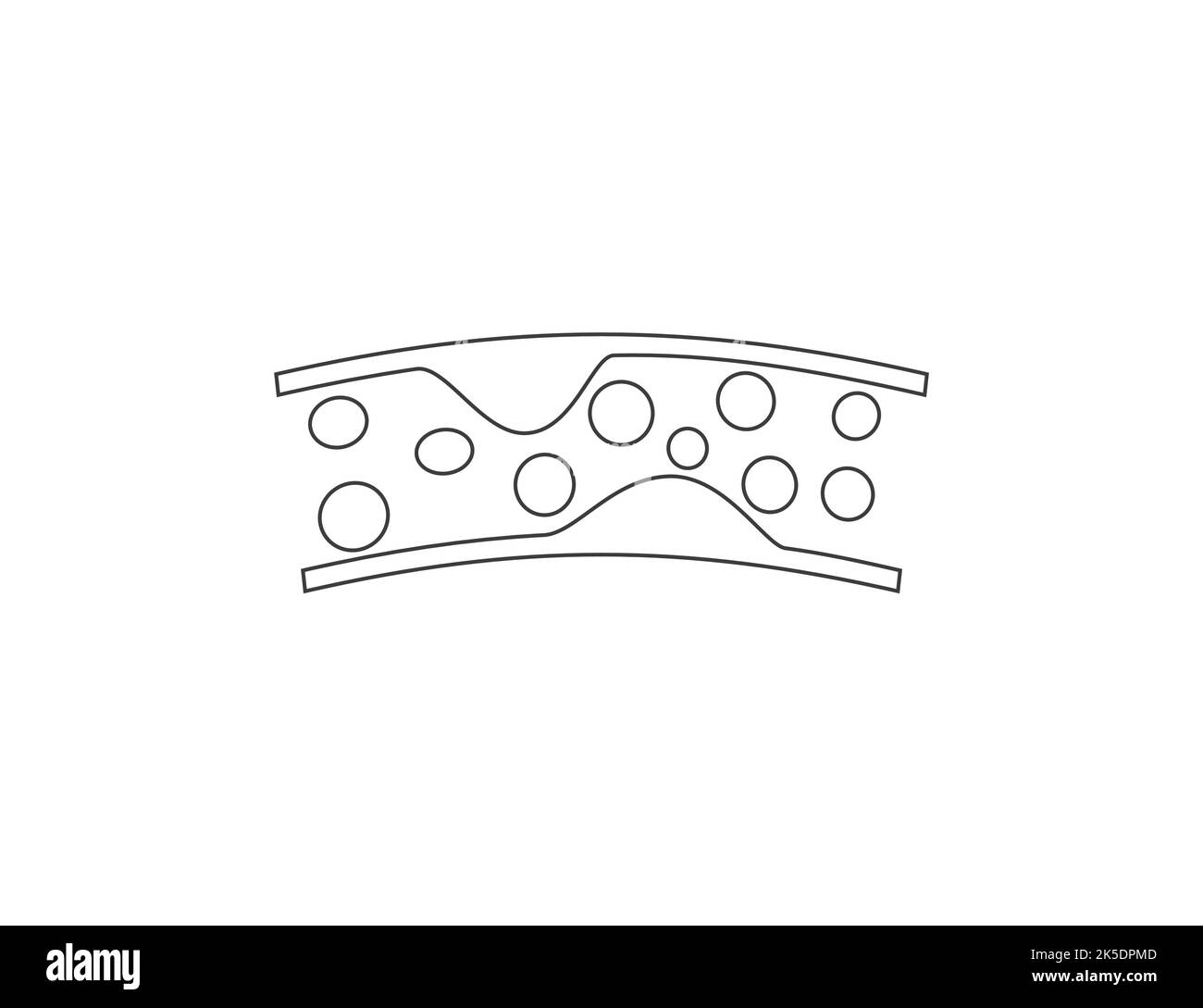 Blood, cholesterol, vessel icon. Vector illustration Stock Vector Image ...