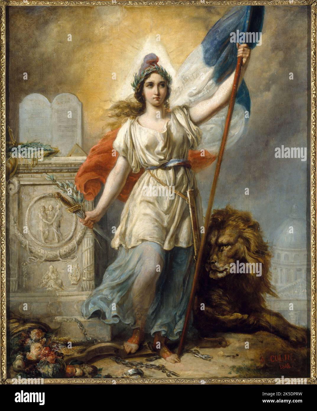 Personification of liberty hi-res stock photography and images - Alamy