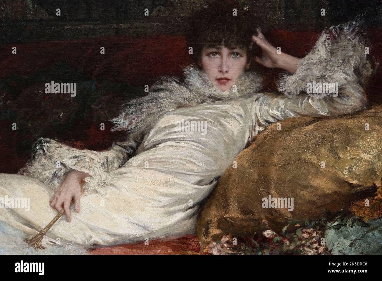 Portrait de Sarah Bernhardt, 1876 Stock Photo - Alamy
