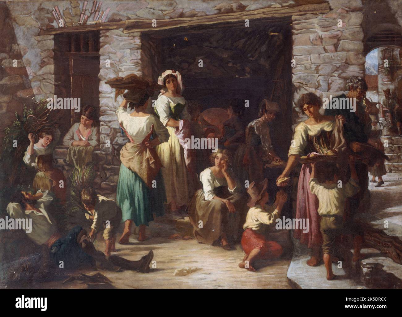 Italy poverty 19th century hi-res stock photography and images - Alamy