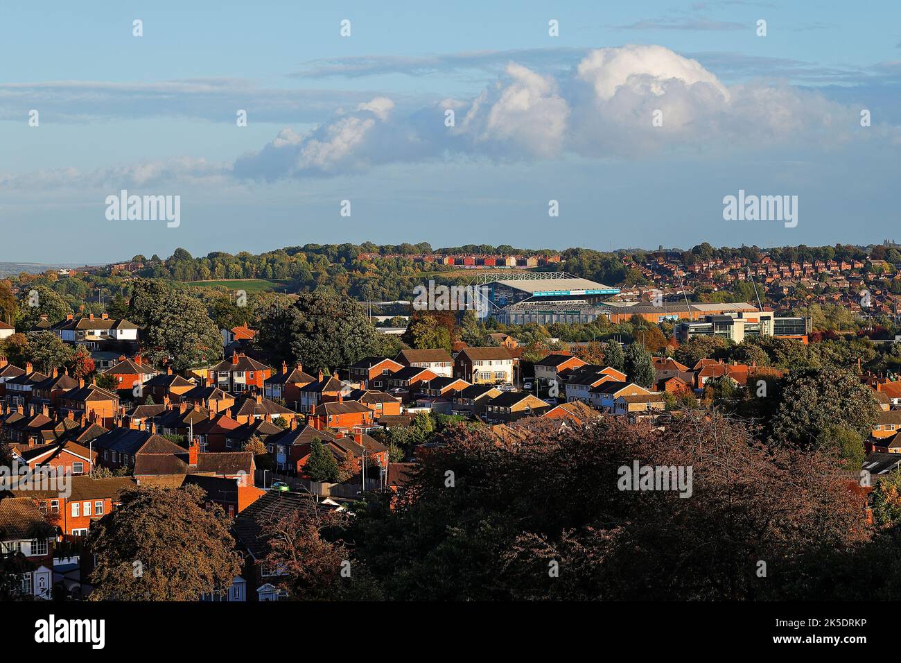 Leeds United Football Ground on Elland Road in Leeds,West Yorkshire,UK ...