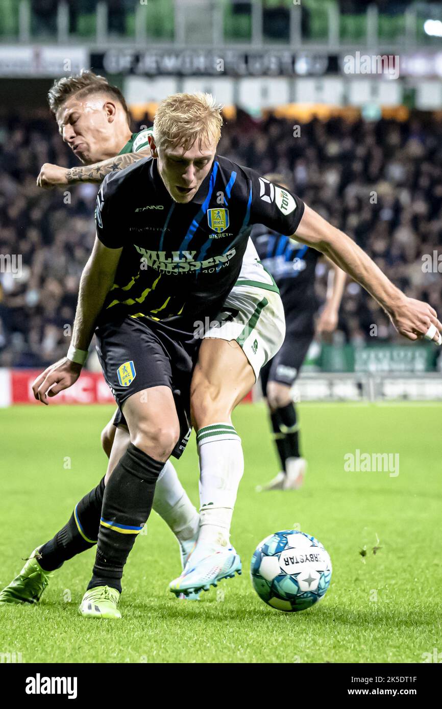 GRONINGEN, Netherlands, 07-10-2022, football, Stdaium de Euroborg ...