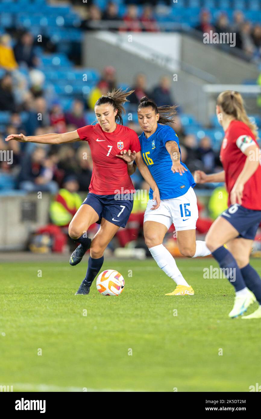 Oslo, Norway 7th October 2022, Beatriz Zaneratto Joao of Brazil in ...