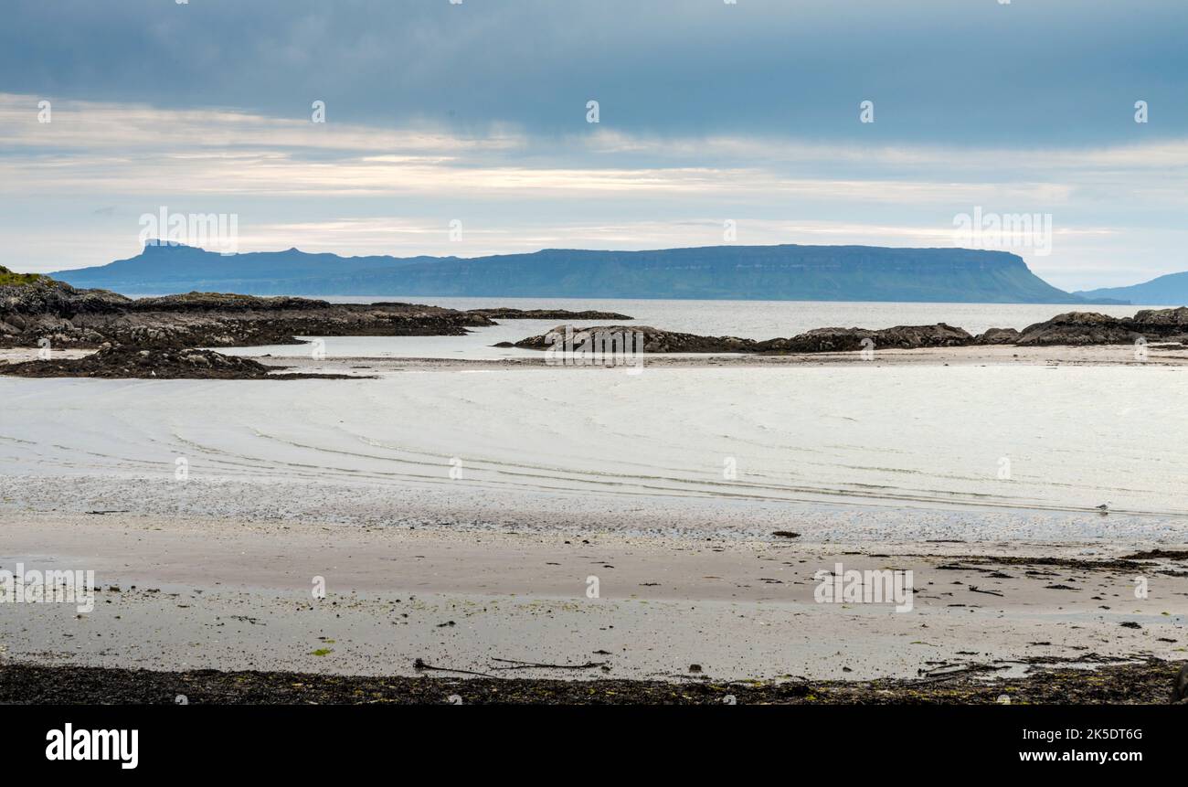 On the remote,peaceful west coast of the Scottish Highlands,beautiful ...
