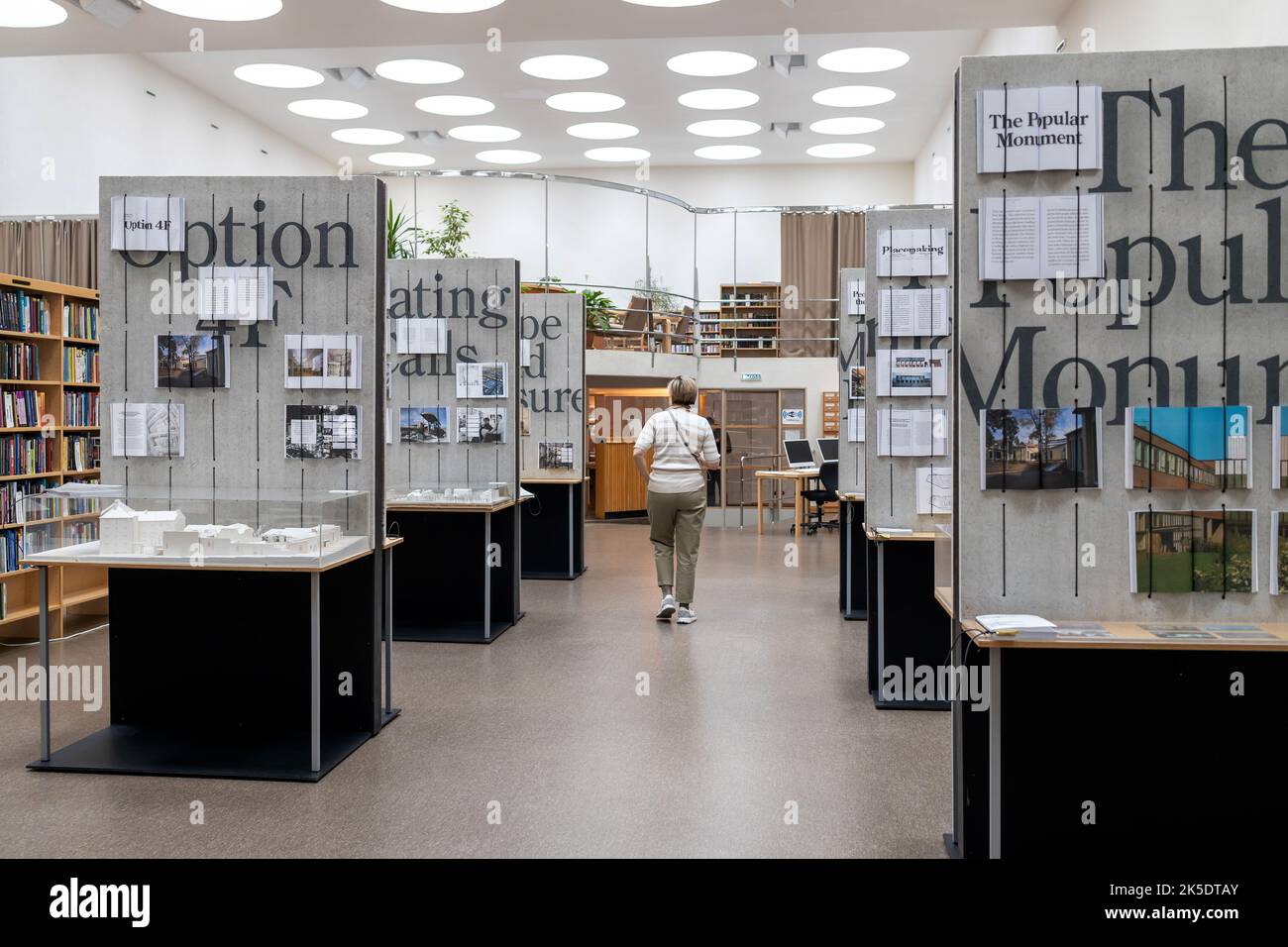 VYBORG, RUSSIA - April 28, 2022: Library named after Alvaar Aalto ...