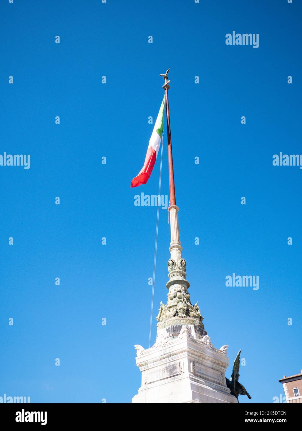 The italian social republic flag hi-res stock photography and images ...