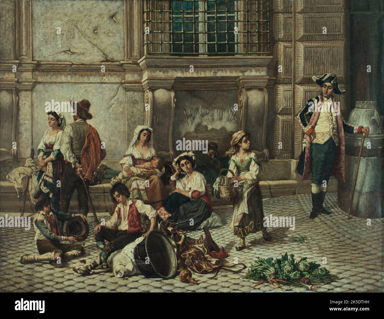 Italy poverty 19th century hi-res stock photography and images - Alamy