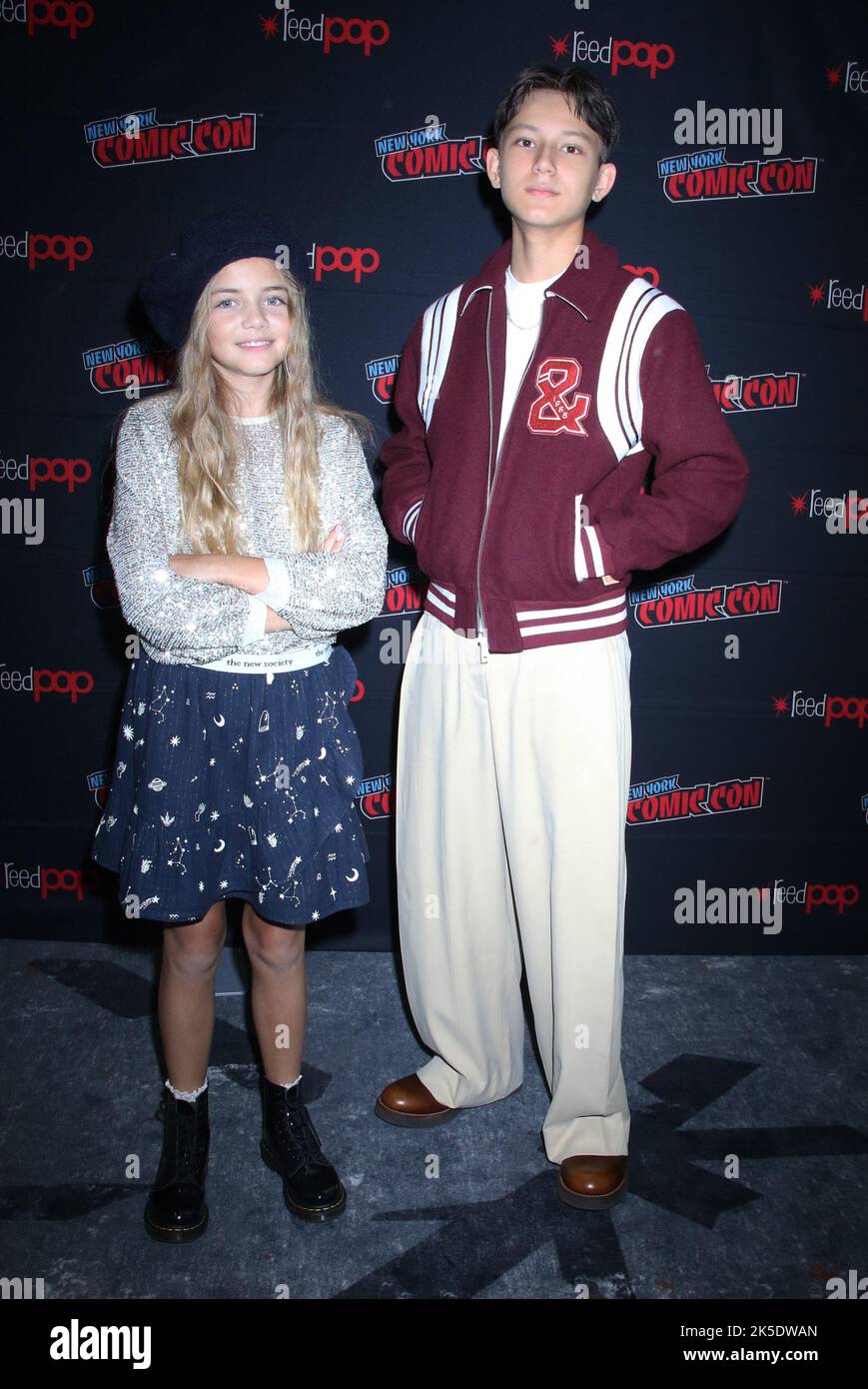 New York, NY, USA. 07th Oct, 2022. Marta Kessler and Mystic Inscho at ...