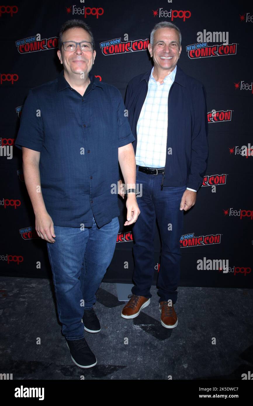 New York, NY, USA. 07th Oct, 2022. Darren Swimmer and Todd Slavkin at ...