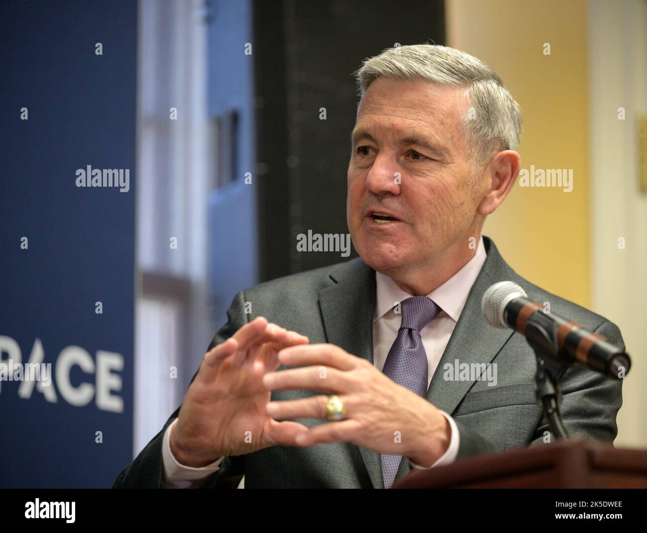 NASA Associate Administrator Bob Cabana speaks at “Small Satellites ...