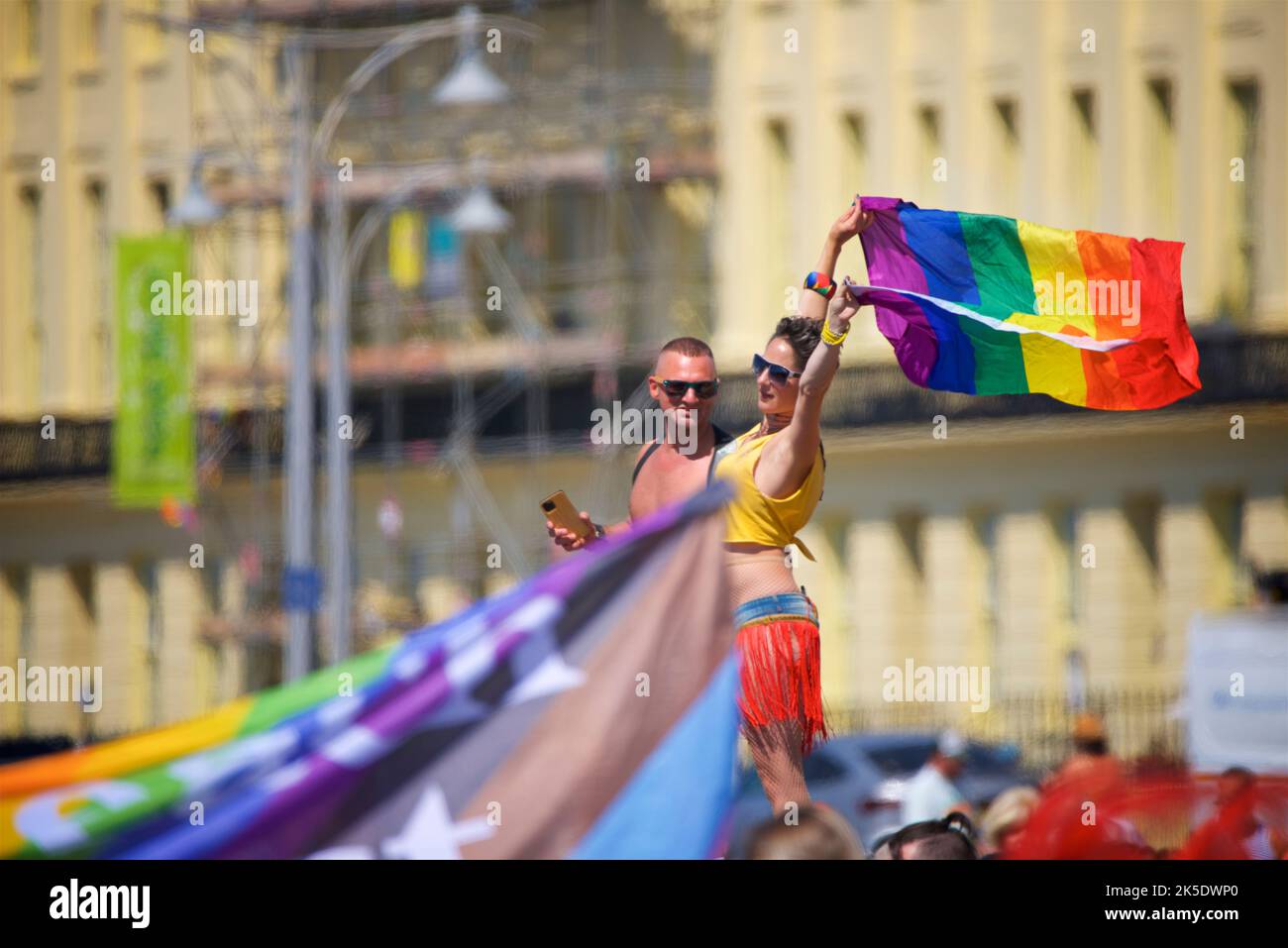 Brighton & Hove Pride Festival, Brighton & Hove, East Sussex, England ...