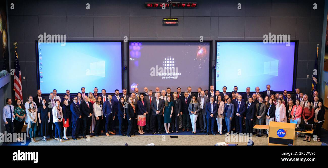 NASA, SpaceX managers, and international partners meet at Kennedy Space ...