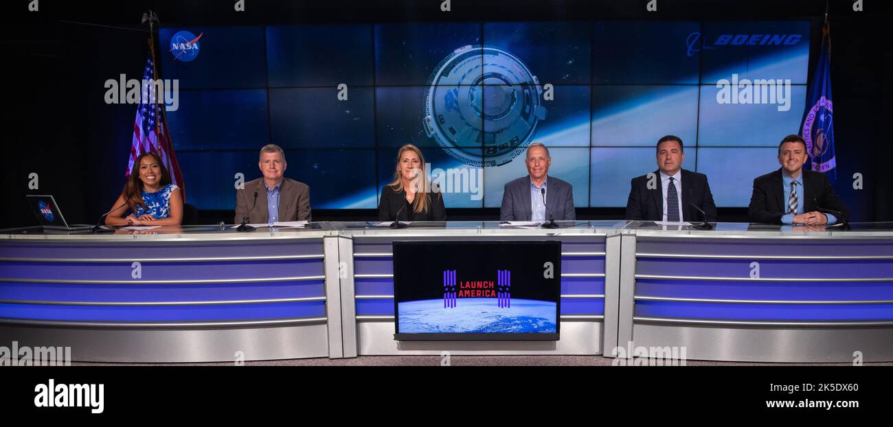 Officials from NASA, Boeing, United Launch Alliance (ULA) and the U.S ...
