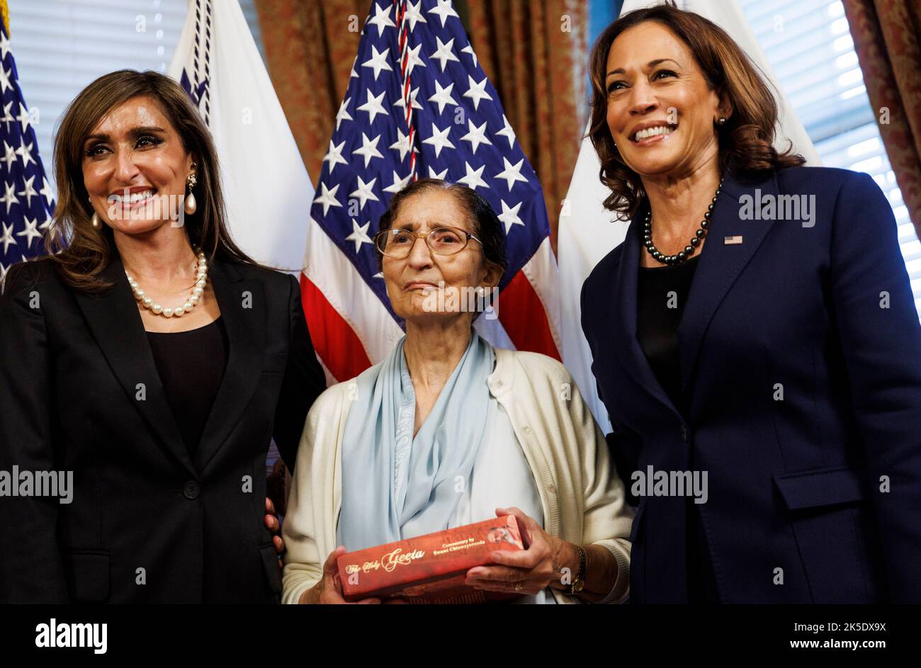 Washington DC, USA. 07th Oct, 2022. United States Vice President Kamala ...