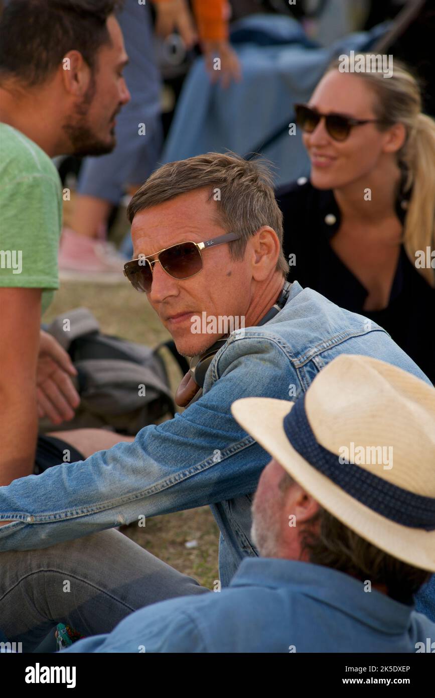 Festival-goers at Brunswick Square Gardens for the annual Brunswick ...