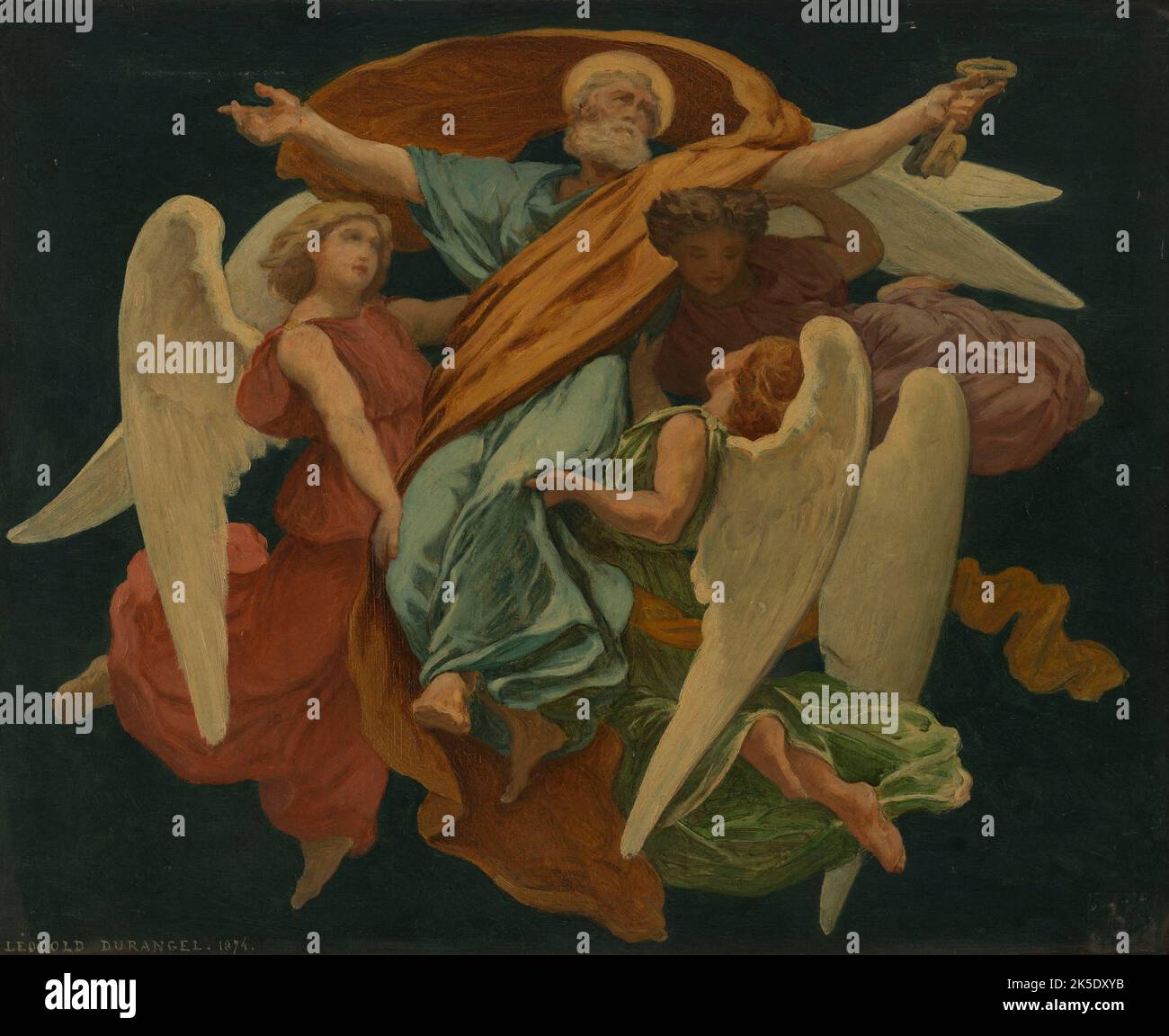 Esquisse pour l'église de Charenton-le-Pont : Glorification de saint ...