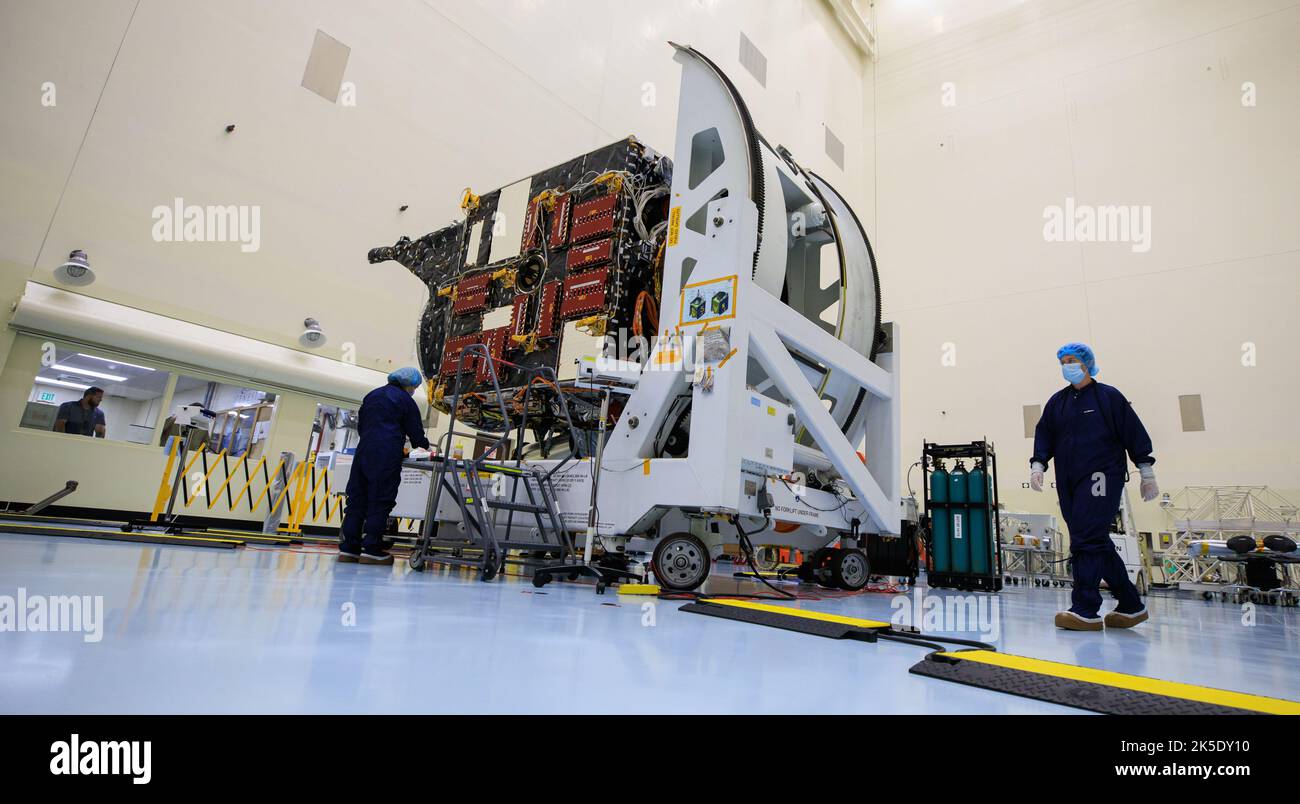 NASA’s Psyche spacecraft undergoes processing and servicing ahead of ...