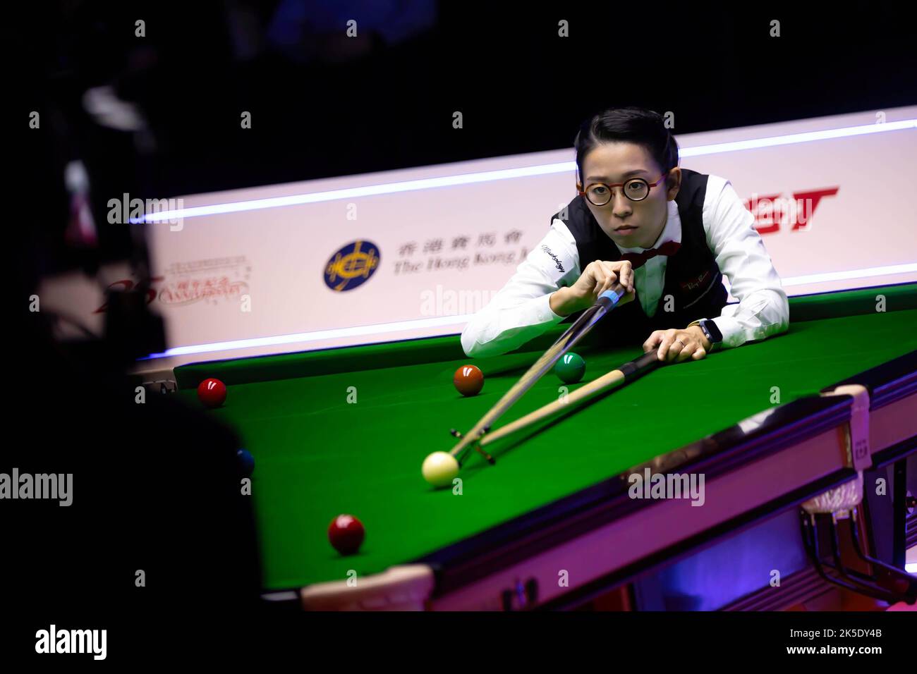 Hong Kong, China. 07th Oct, 2022. NG On Yee seen in action during the ...