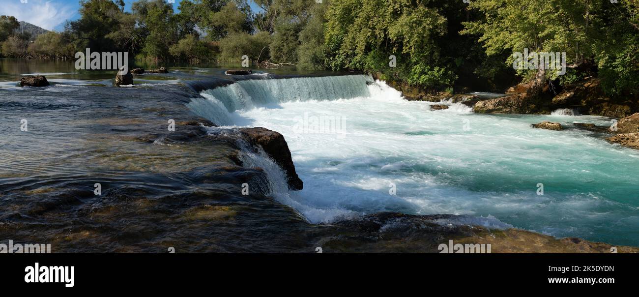 Manavgat waterfall in Antalya - Turkey Stock Photo - Alamy