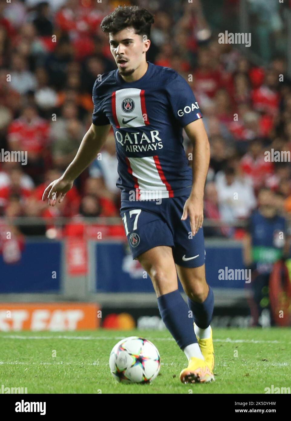 Vitinha of Paris Saint Germain during the UEFA Champions League, Group ...