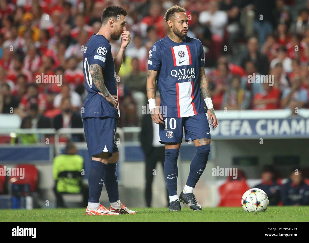 Neymar messi psg 2023 hi-res stock photography and images - Alamy