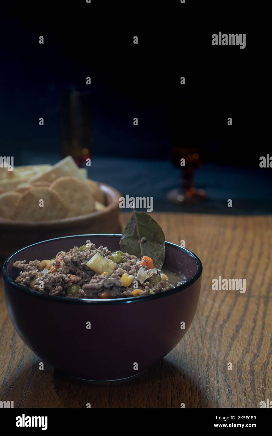 Hamburger soup hi-res stock photography and images - Alamy