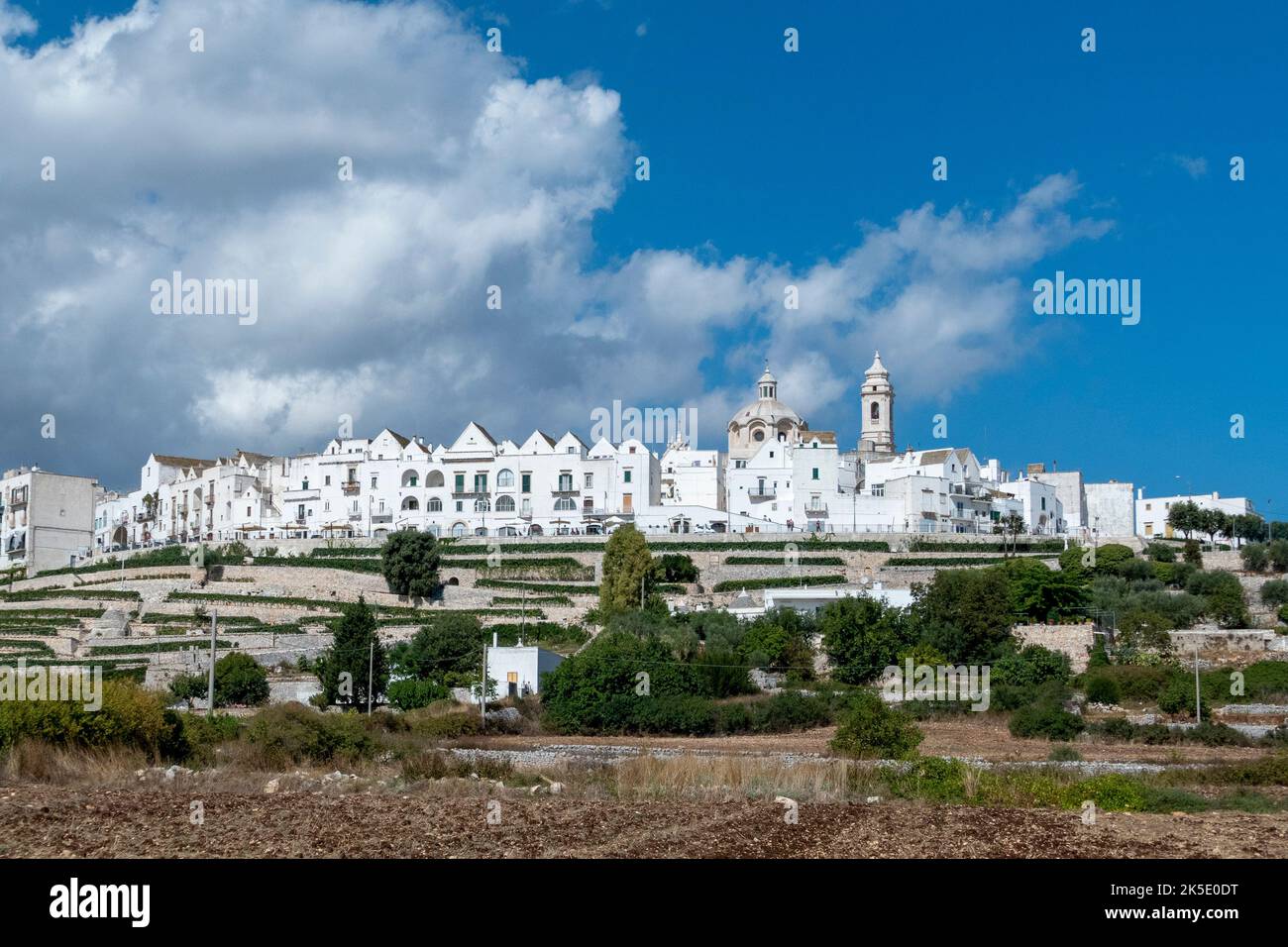 skyline of Locorotondo, Puglia, Italy - The gorgeous white town in ...