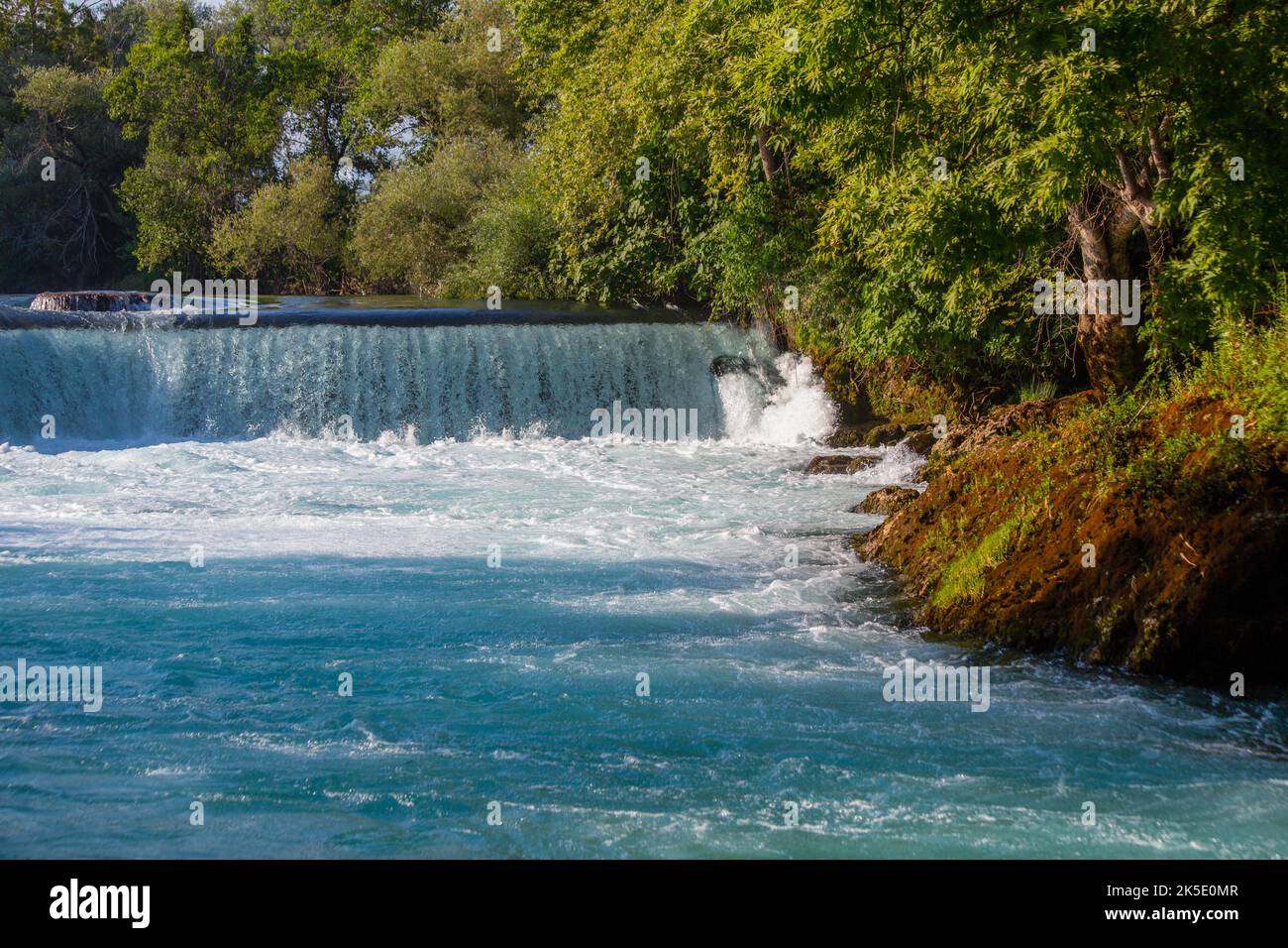 Manavgat waterfall in Antalya - Turkey Stock Photo - Alamy