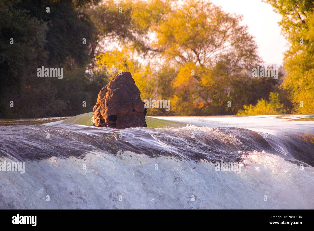 Manavgat waterfall in Antalya - Turkey Stock Photo - Alamy