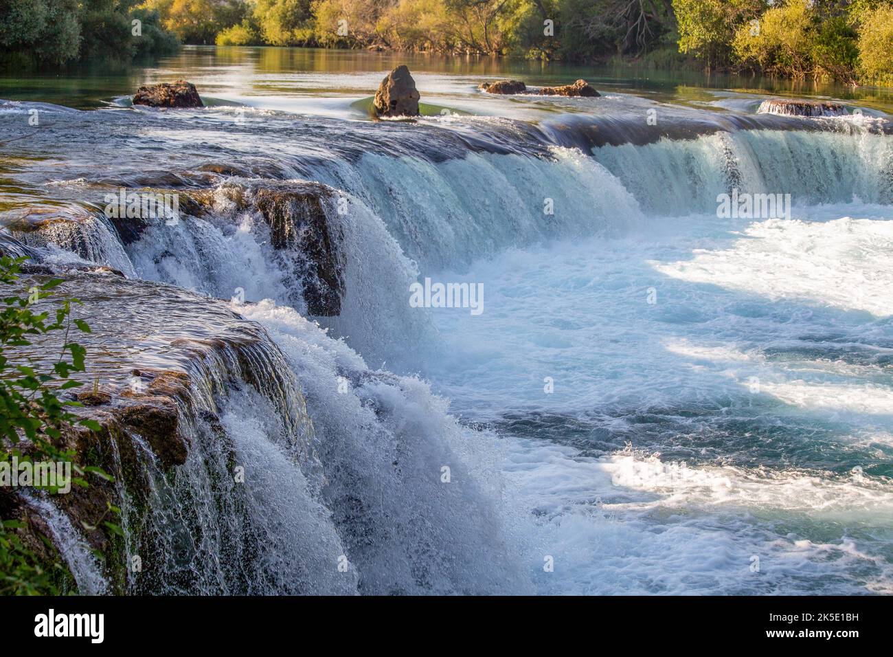 Manavgat waterfall in Antalya - Turkey Stock Photo - Alamy