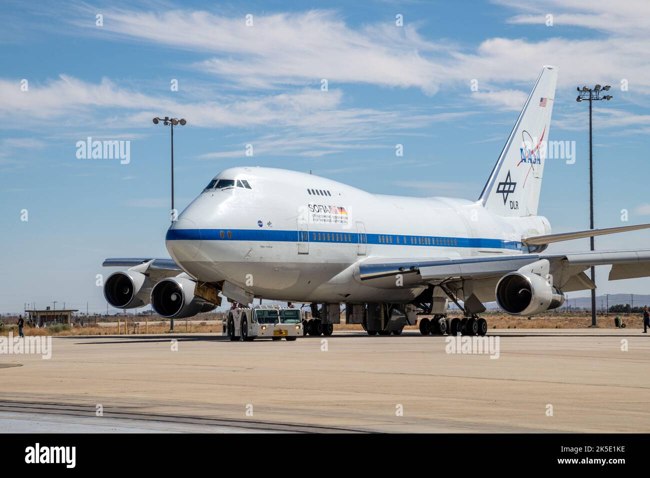 The Stratospheric Observatory for Infrared Astronomy (SOFIA) returns to NASA’s Armstrong Flight ...