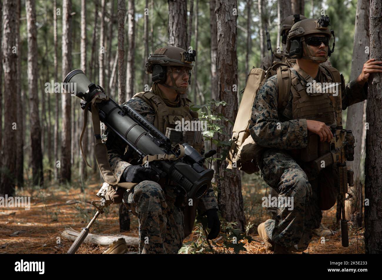 U.S. Marines with 1st Battalion, 6th Marine Regiment, 2d Marine ...