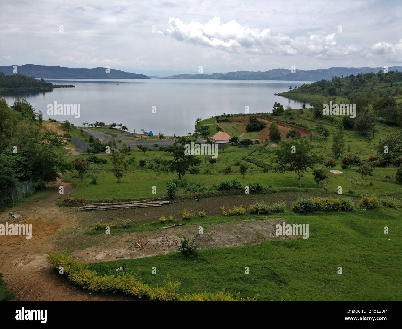 The lake Kivu in Rwanda, Africa Stock Photo - Alamy