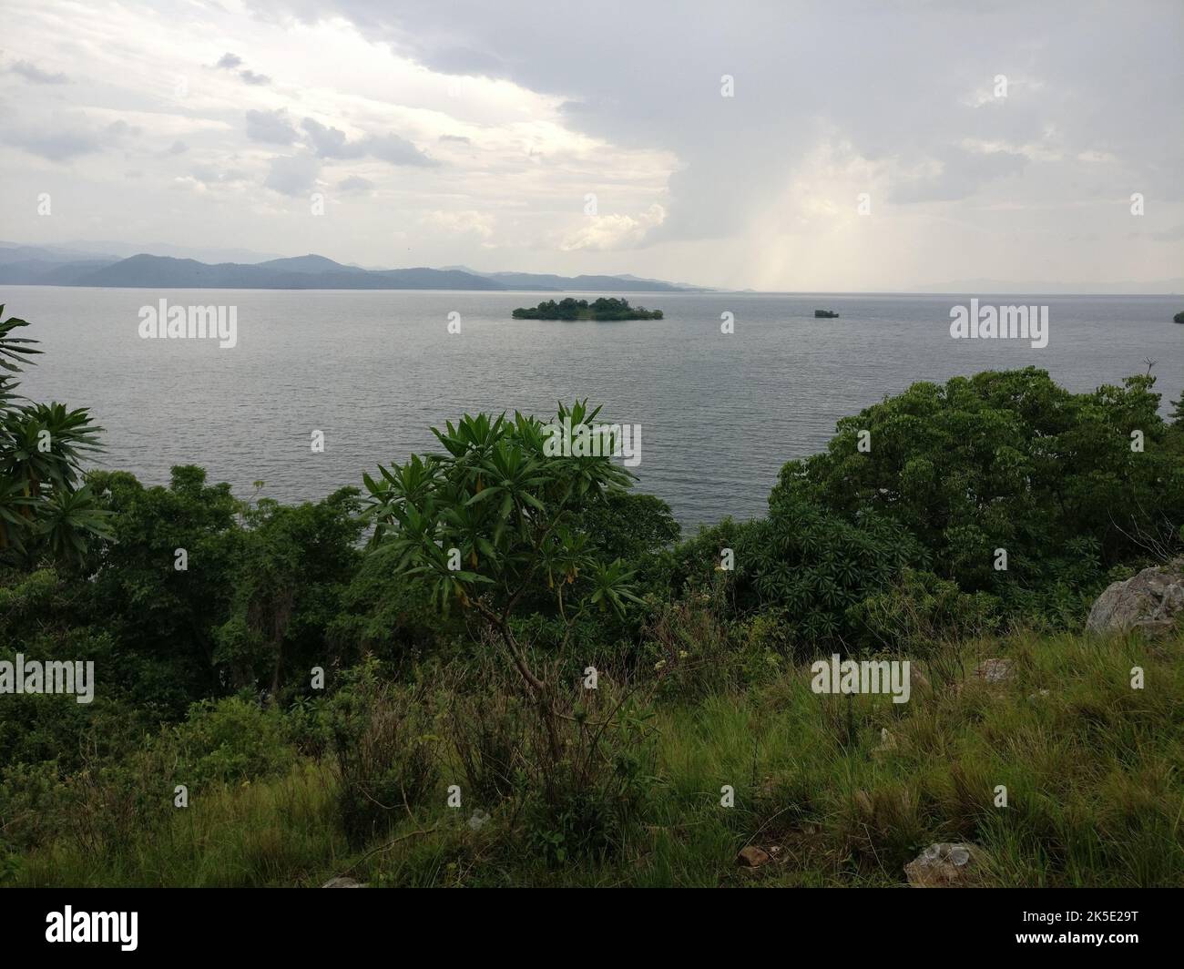 The lake Kivu in Rwanda, Africa Stock Photo - Alamy