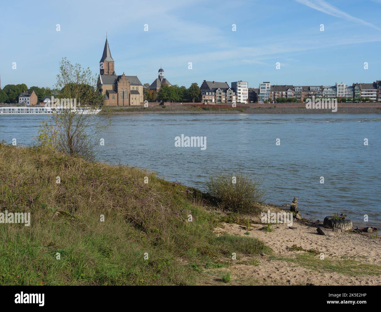 the city of Emmerich at the rhine river Stock Photo - Alamy