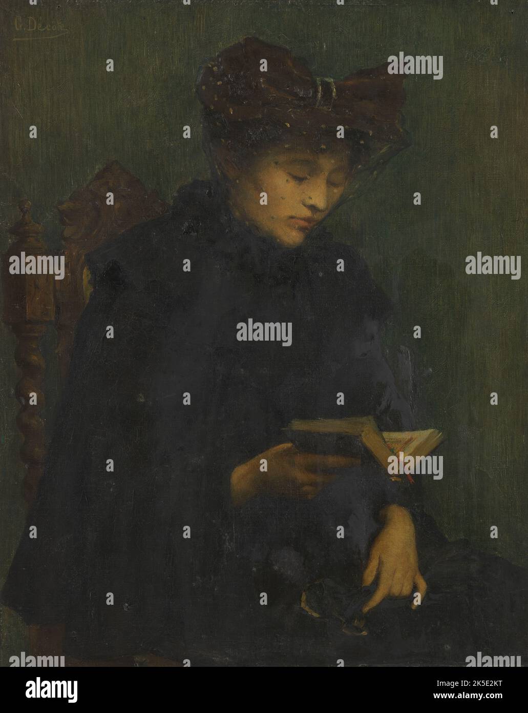 Painting french women reading hi-res stock photography and images - Alamy