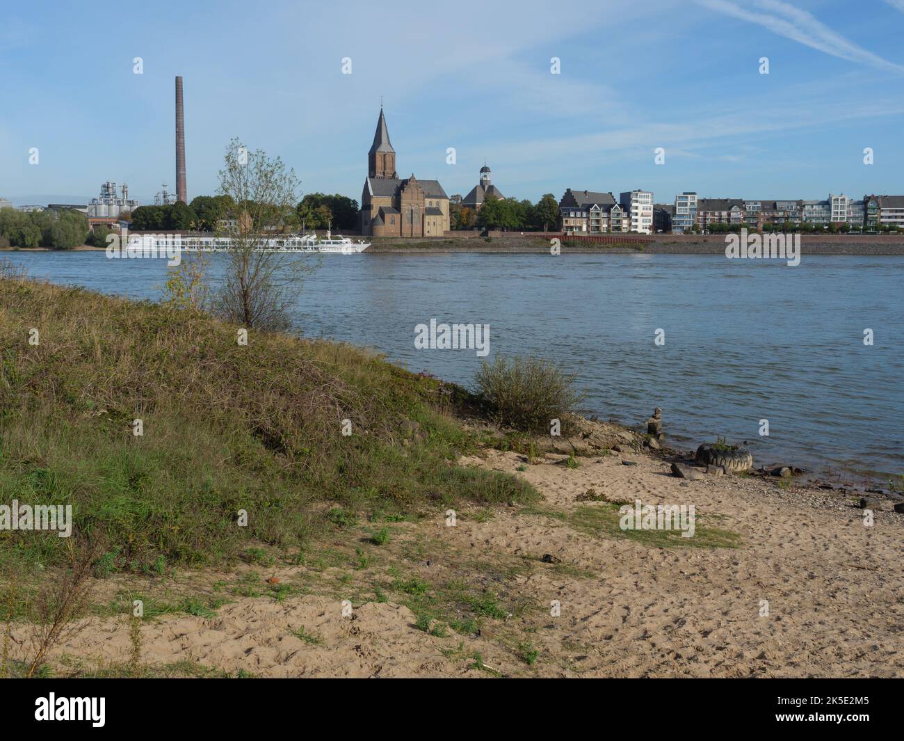 the city of Emmerich at the rhine river Stock Photo - Alamy