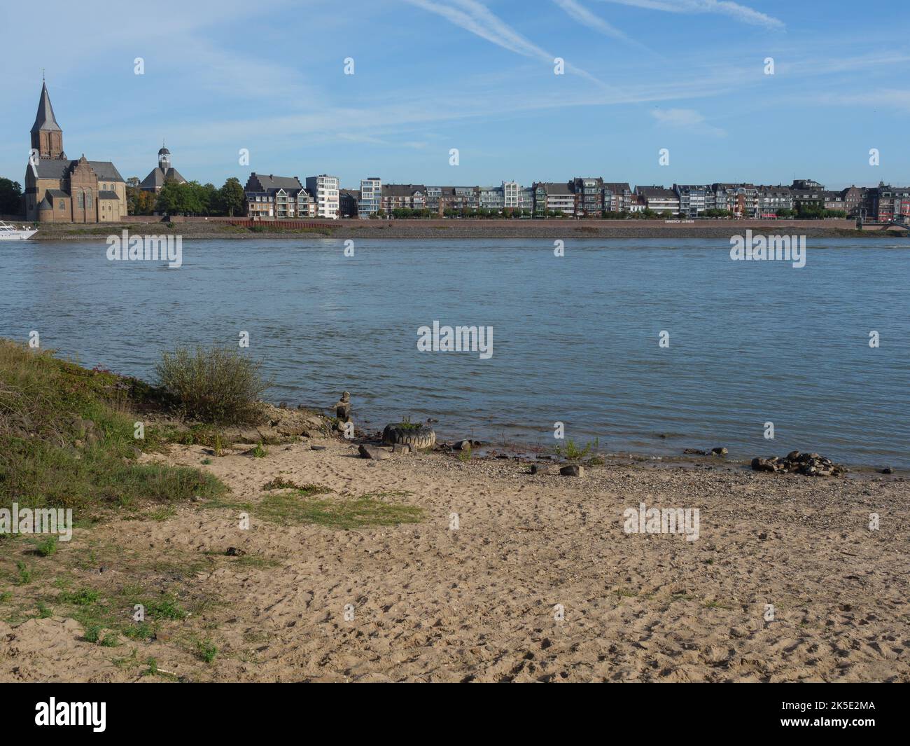 the city of Emmerich at the rhine river Stock Photo - Alamy