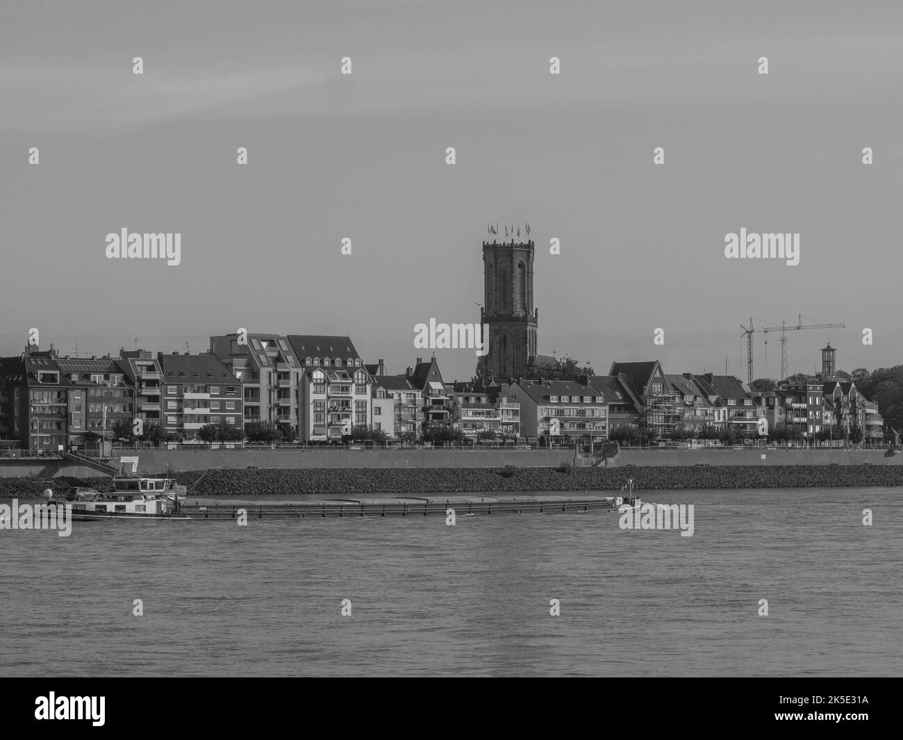 the city of Emmerich at the rhine river Stock Photo - Alamy