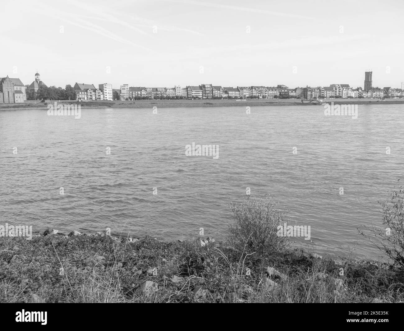 the city of Emmerich at the rhine river Stock Photo - Alamy
